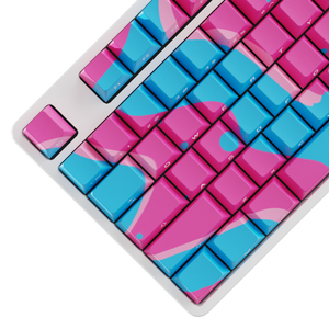 Matrix Elite Series 80% (TKL) Mechanical Keyboard - Cotton Candy